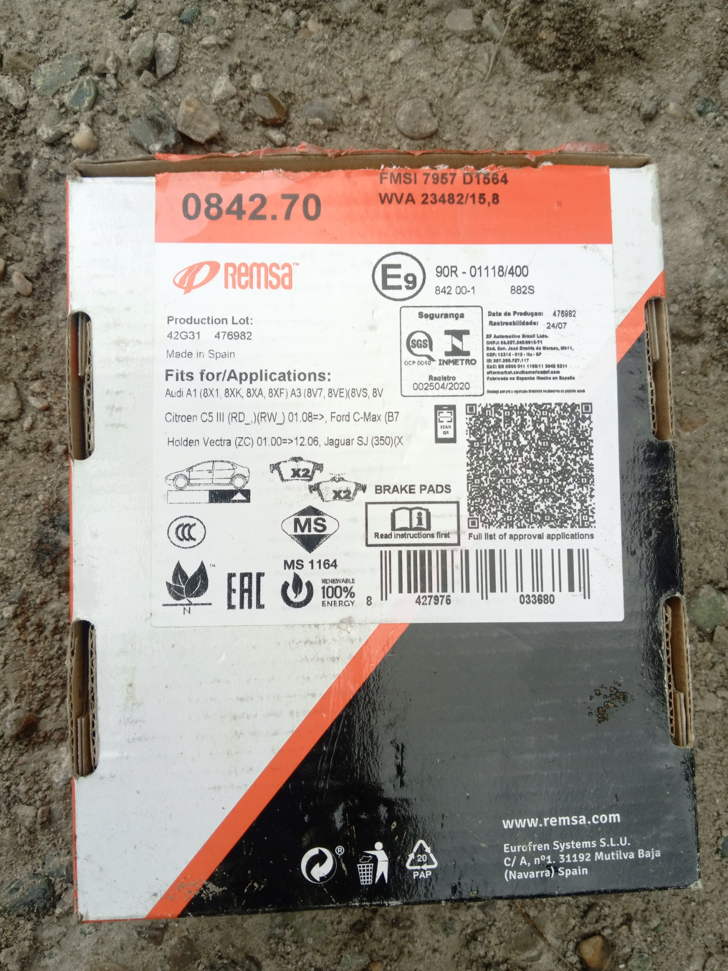 Замена задних тормозилок. — Ford Kuga (2G), 1,6 л, 2015 года ...