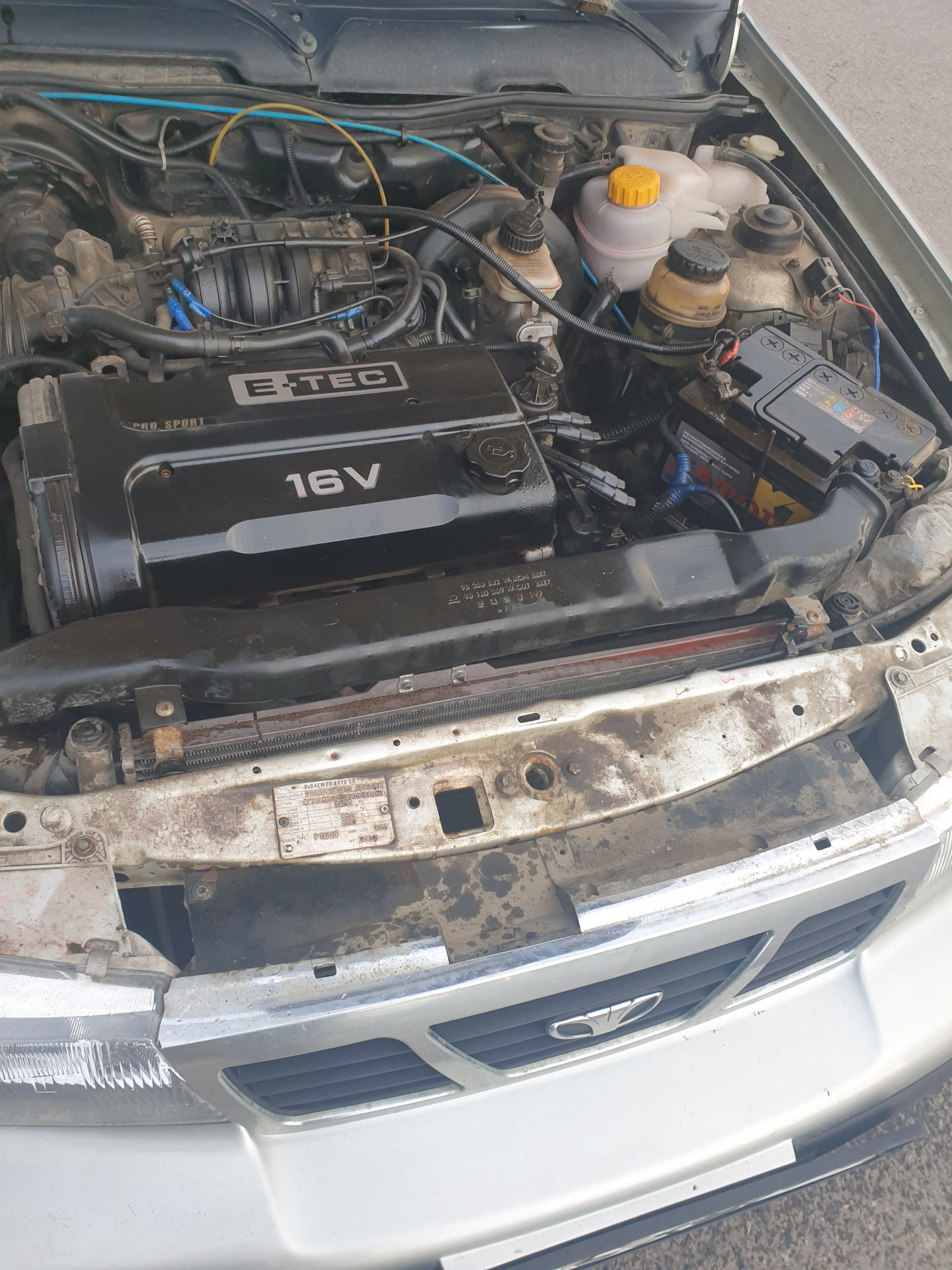 Ремонт двигателя — Daewoo Nexia (2G), 1,6 л, 2008 года | своими руками ...