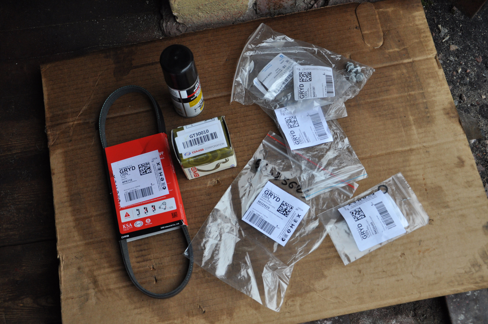 Запись №12. Замена прокладки ГБЦ. Замена ремня ГРМ. (начало) — Daewoo ...