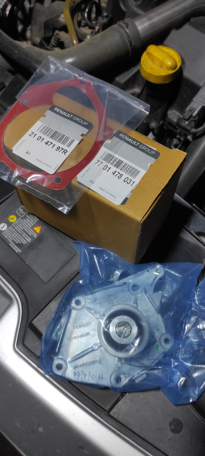 7701478031 Насос системы охл двигателя RENAULT | Запчасти на DRIVE2