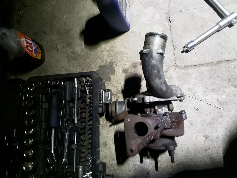 ТУРБИНА 1749V — Renault Scenic II, 1,9 л, 2004 года | плановое ТО | DRIVE2