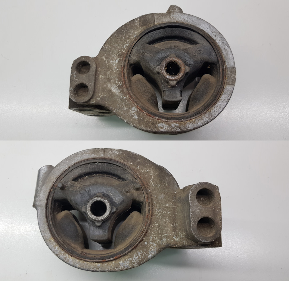 Замена подушки ДВС MR272199 Mitsubishi Eclipse 3G 2,4L; Mitsubishi ...