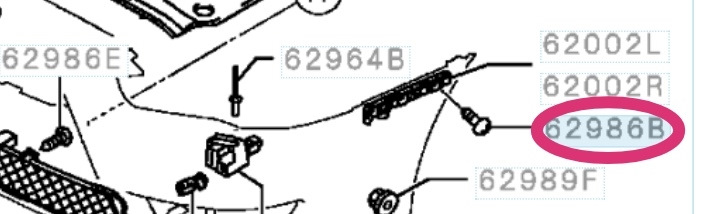 Передний бампер: крепёж. Часть #1 — Mitsubishi Lancer X, 2 л, 2009 года ...