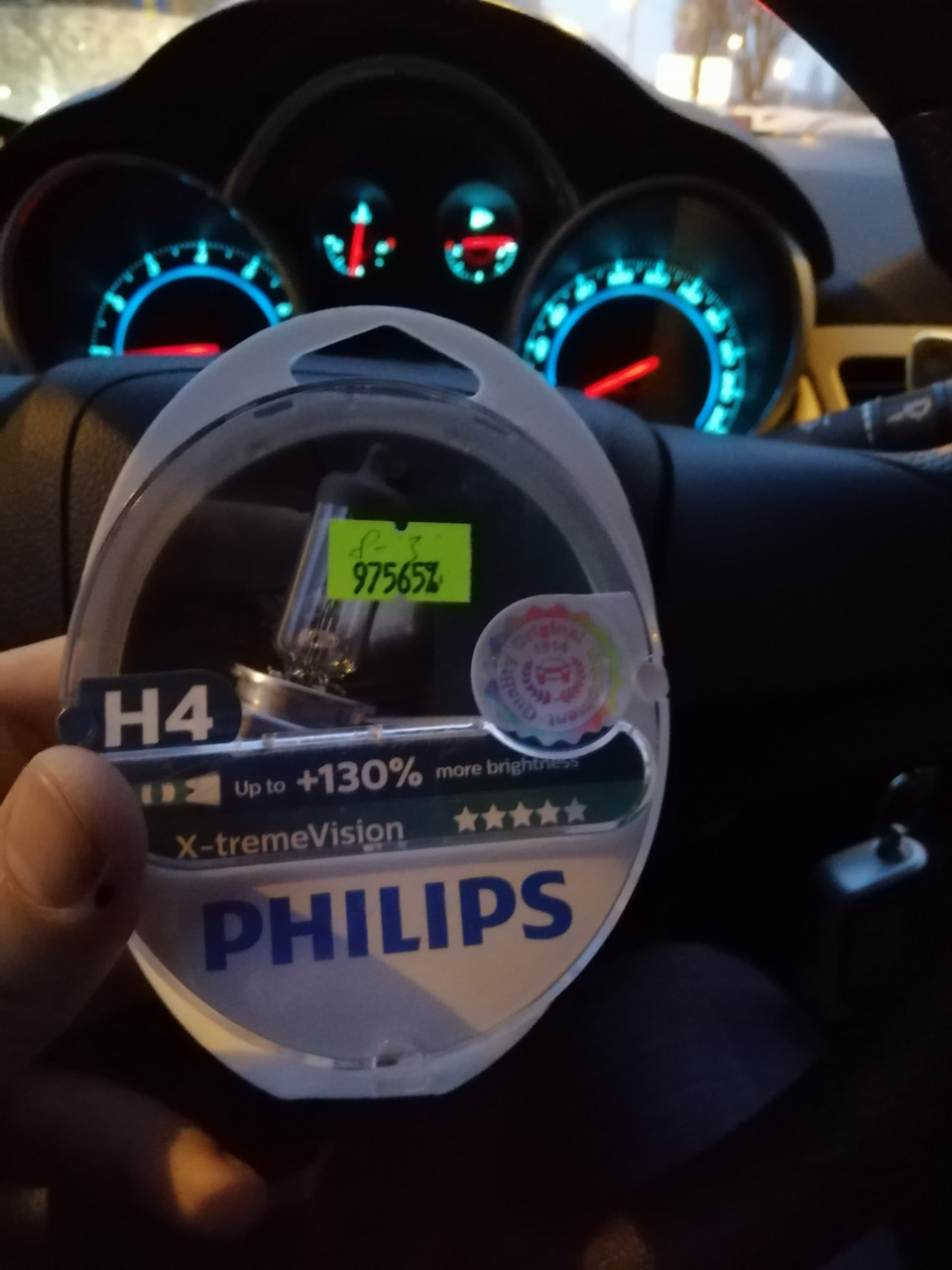 Лампы и диоды в габариты — Chevrolet Cruze (1G), 1,6 л, 2012 года ...