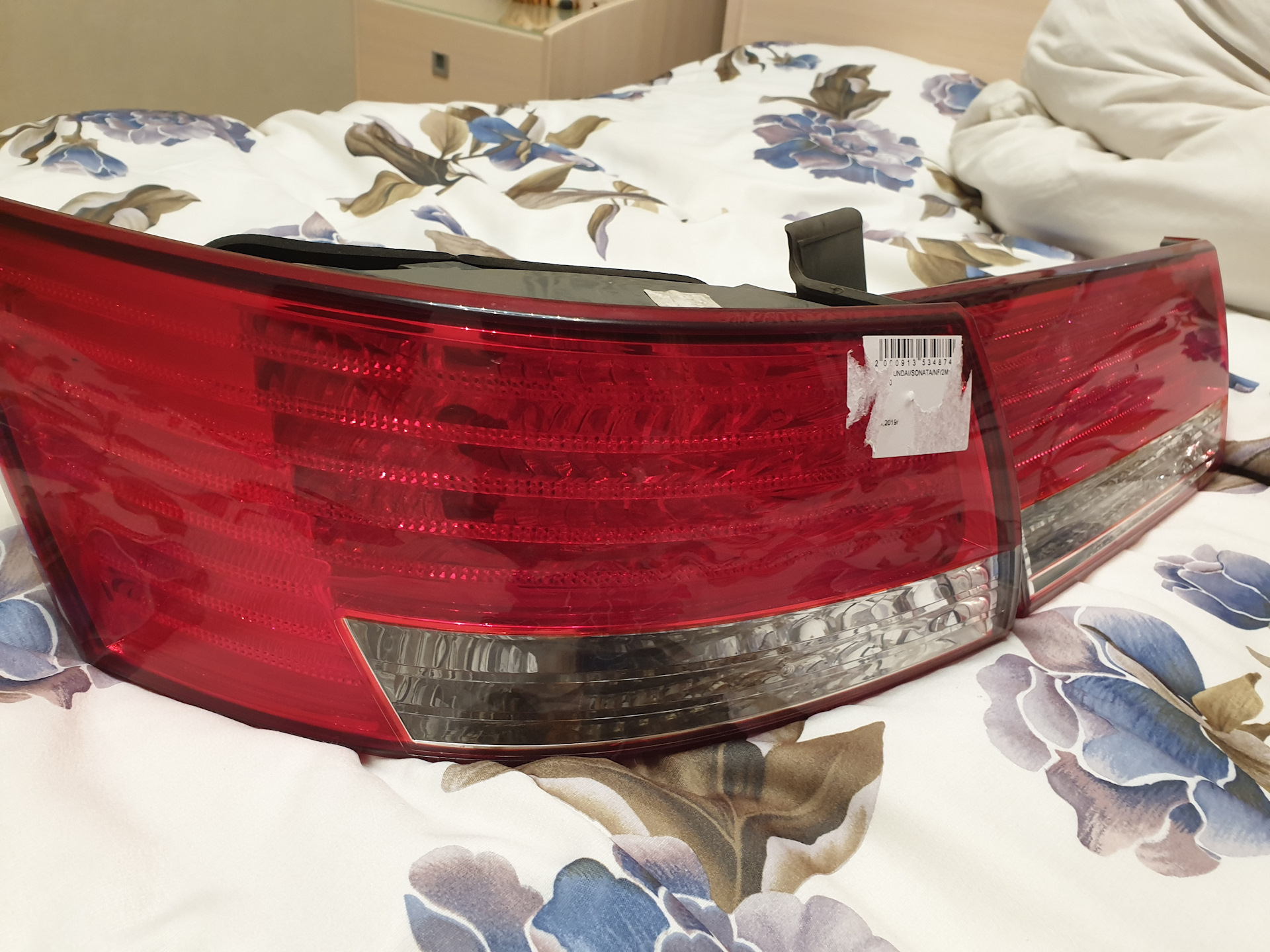 На пути к F24S — задние фонари пришли. — Hyundai Sonata V (NF), 2 л ...