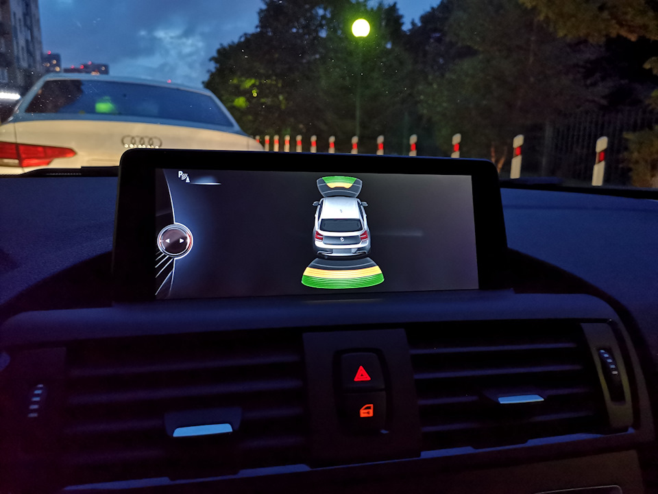 Рестайл морды и парктроники по кругу — BMW 1 series (F21), 1,6 л, 2013 ...