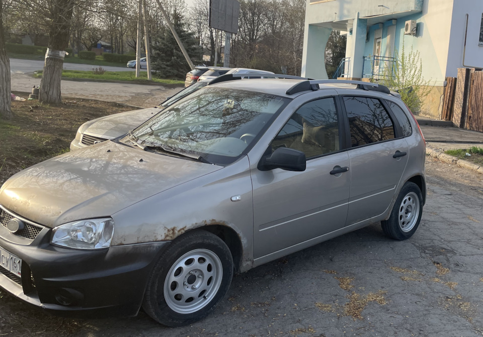 Рейлинги "Комфорт" PT Group LADA Kalina Хэтчбек — Lada Калина Хэтчбек ...