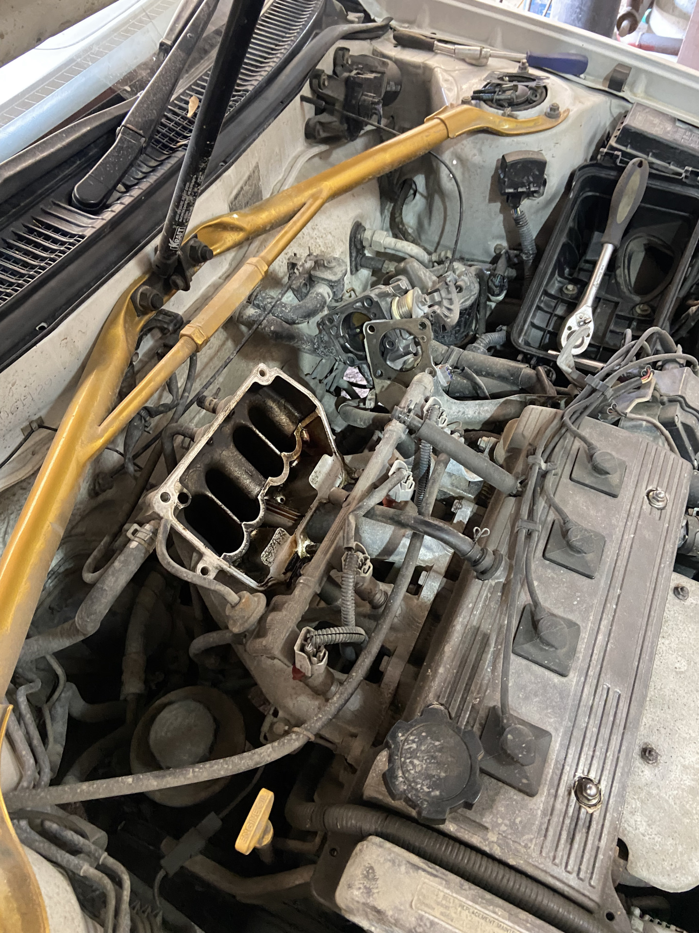 Форсунки 1nz на 7a fe. — Toyota Sprinter Carib (AE110G), 1,8 л, 1999 ...