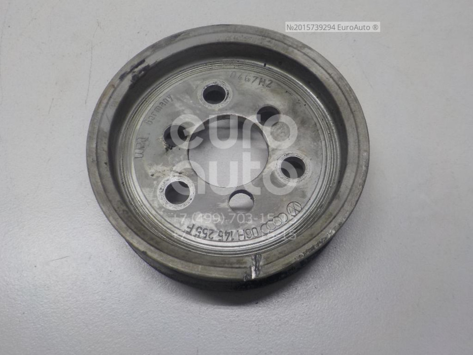 06H145255F Шкив VAG | Запчасти на DRIVE2