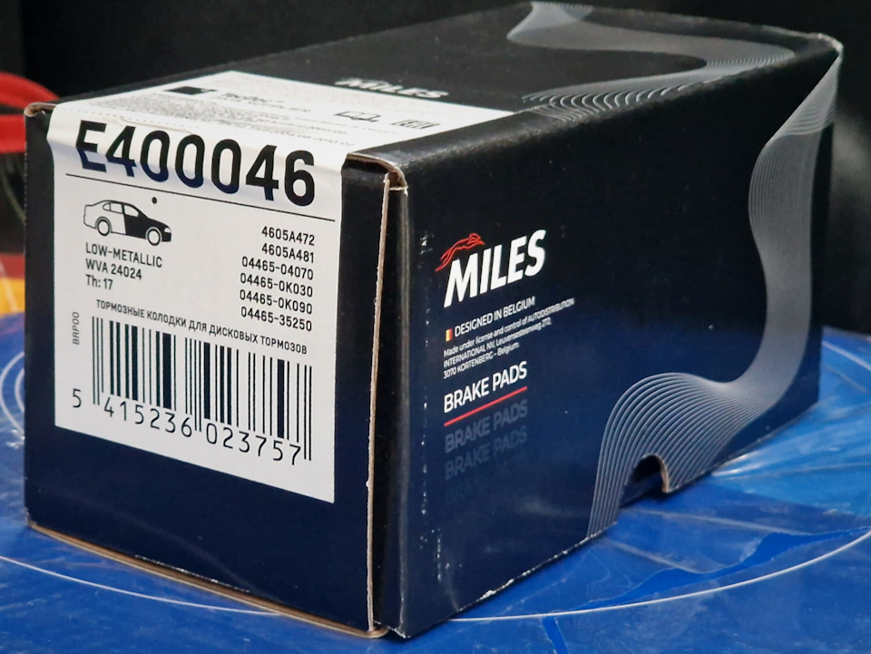 044650K030 Колодки тормозные передние TOYOTA LEXUS | Запчасти на DRIVE2