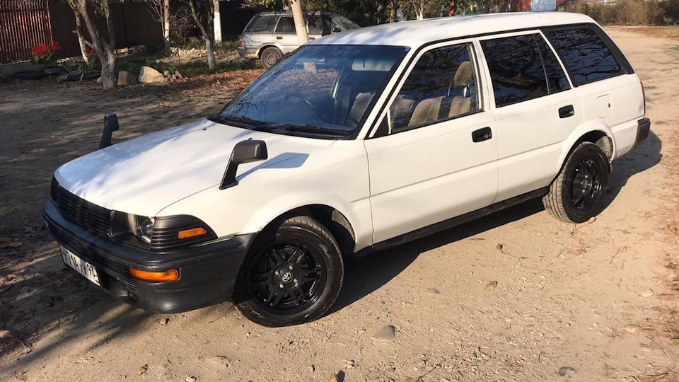 Toyota Corolla (90) 1.3 бензиновый 1989 | EE96 ХХХ на DRIVE2