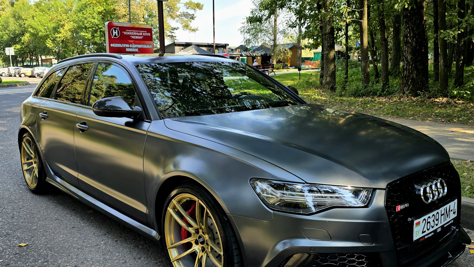 Audi RS6 (C7) 4.0 бензиновый 2015 | DAYTONAGRAU MATT EFFECT на DRIVE2