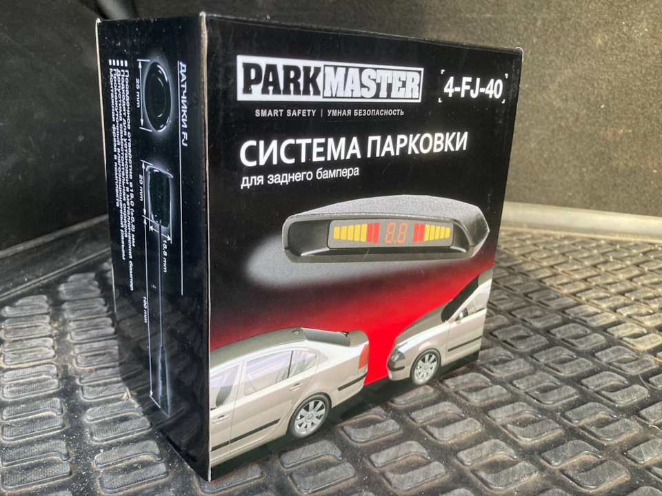 #22 Установка парктроника ParkMaster 4-FJ-40 — Hyundai Creta (1G), 1,6 л, 2019 года ...