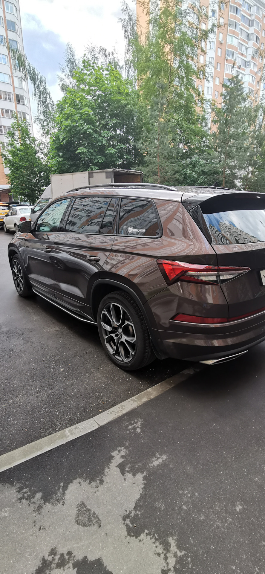 20.FL проект с RS уклоном. Часть 2 — Skoda Kodiaq (1G), 2 л, 2019 года ...