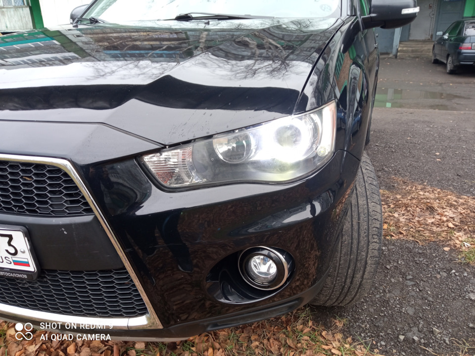 Ходовые огни — Mitsubishi Outlander XL, 2 л, 2010 года | тюнинг | DRIVE2
