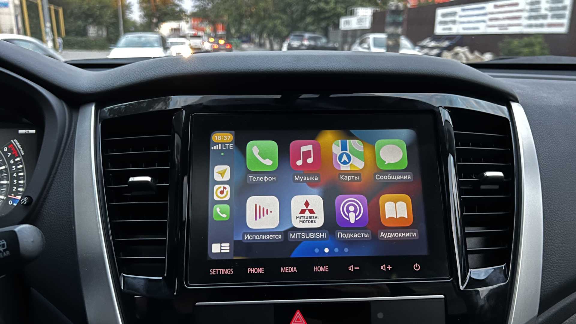 Замена ГУ с CarVision на штатное Mitsubishi Smartphone Display Audio ...