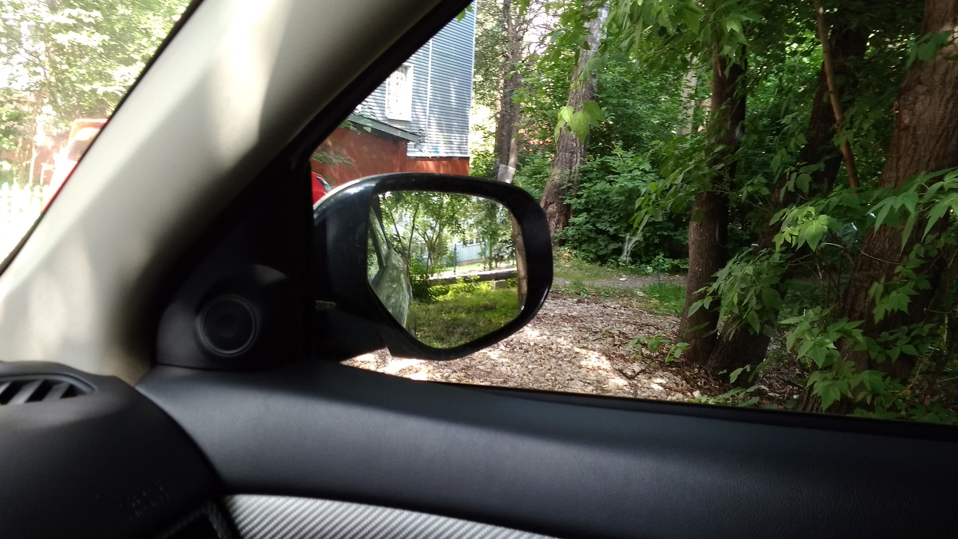 Зеркало на месте! Ура! — Mitsubishi Outlander (3G), 2 л, 2016 года ...