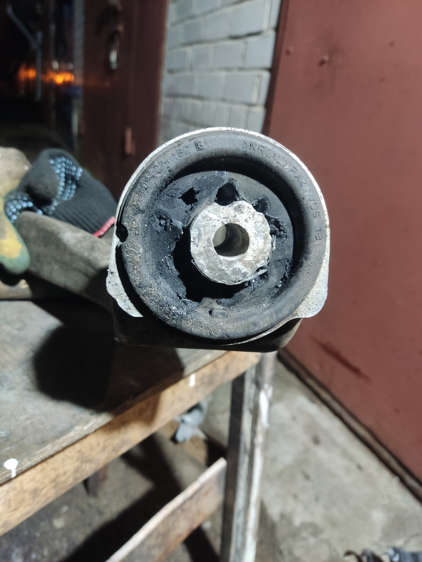 Ремонт передней подвески — Porsche Cayenne (1G) 955/957, 4,5 л, 2004 ...