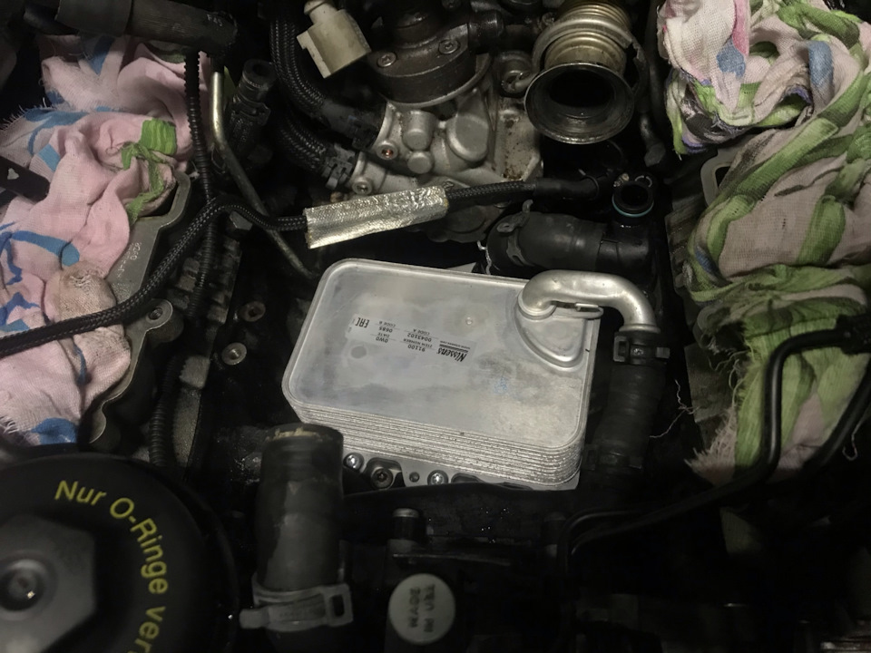 CDUD 3.0TDI в развале опять потоп (обменник, трубка). Победа — Audi ...