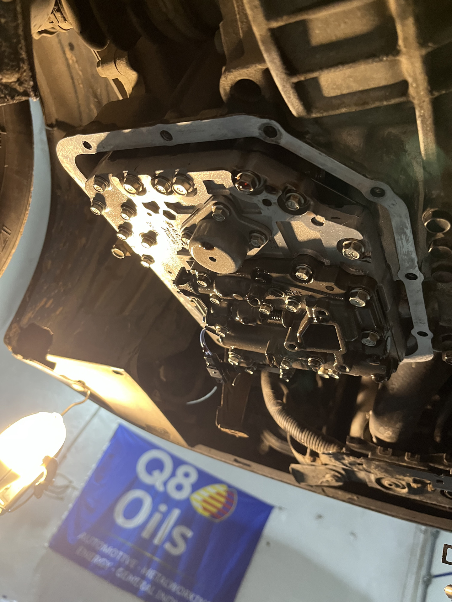 Замена масла в автомате и замена задних дисковых тормозов колодок и ...