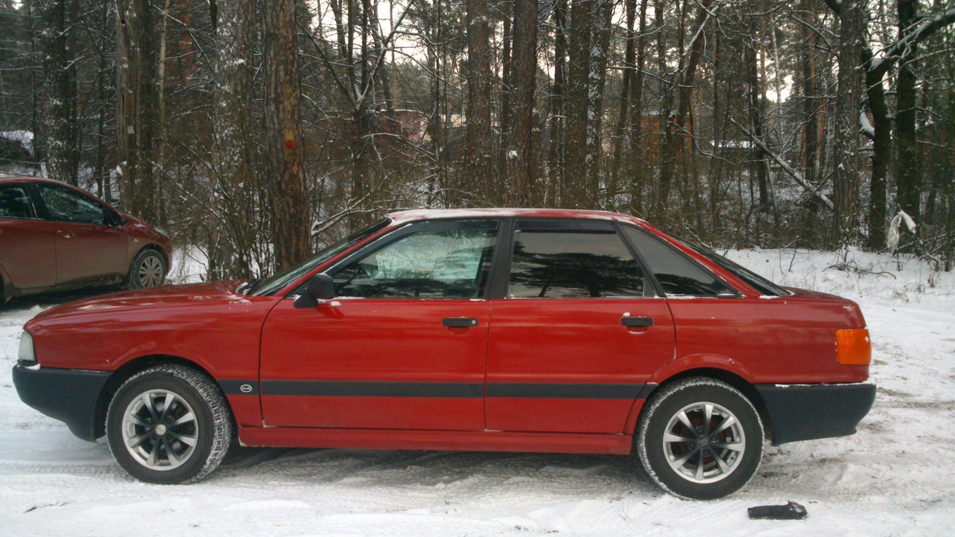 Audi 80 (B3) 1.8 бензиновый 1987 | TORNADO RED на DRIVE2