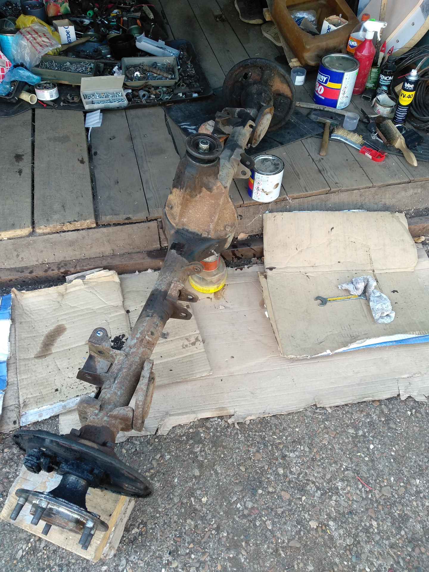 задний мост ваз 2120 Надежда — Lada 2120 Надежда, 1,8 л, 2003 года ...