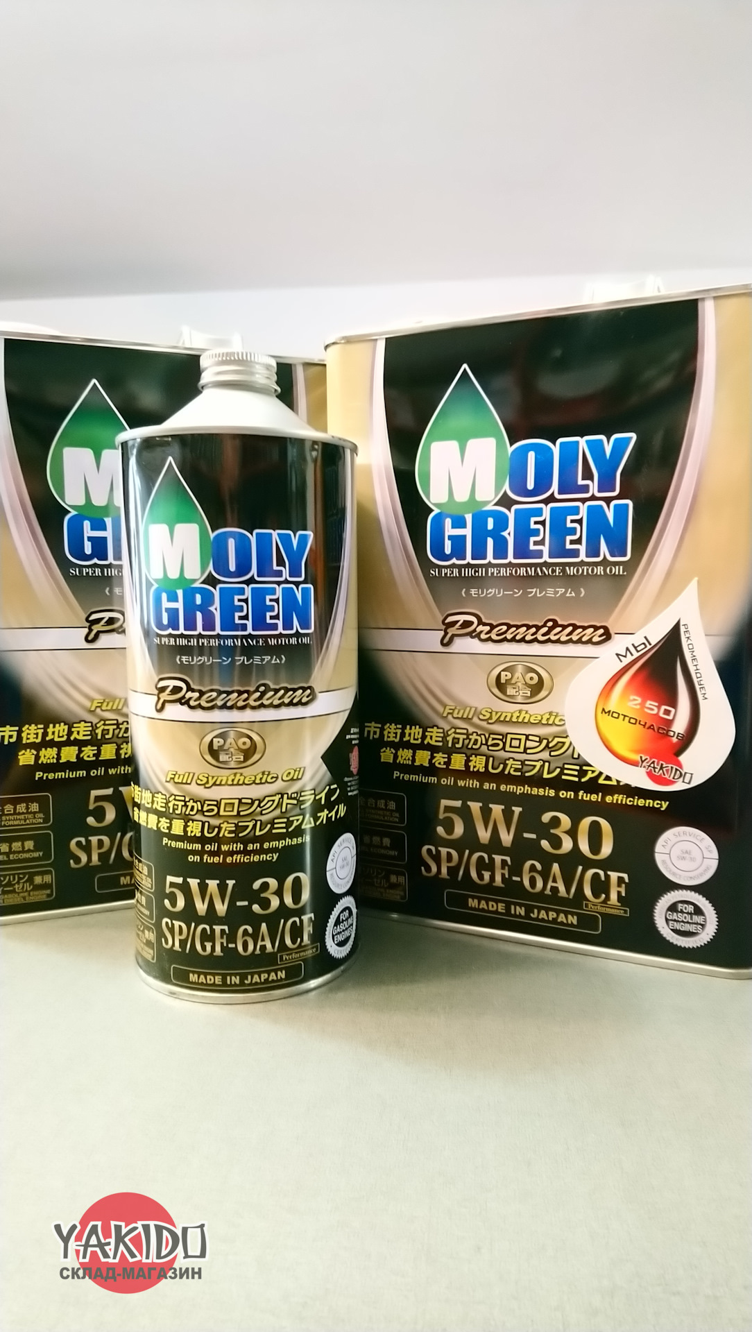 MOLYGREEN PREMIUM 5W30 SP/GF-6A/CF — YAKIDO на DRIVE2