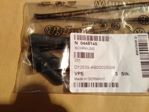 N0445145 ШПИЛЬКА/SCHRAUBE VAG | Запчасти на DRIVE2