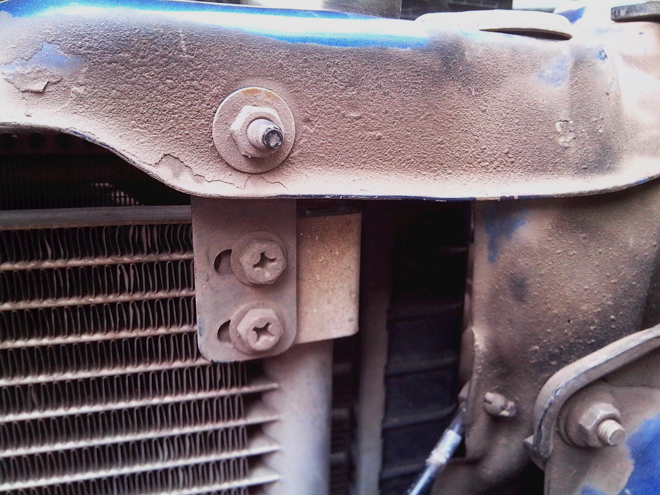 Крепление радиатора кондиционера (специально для nikolay-tnv) — ЗАЗ ...