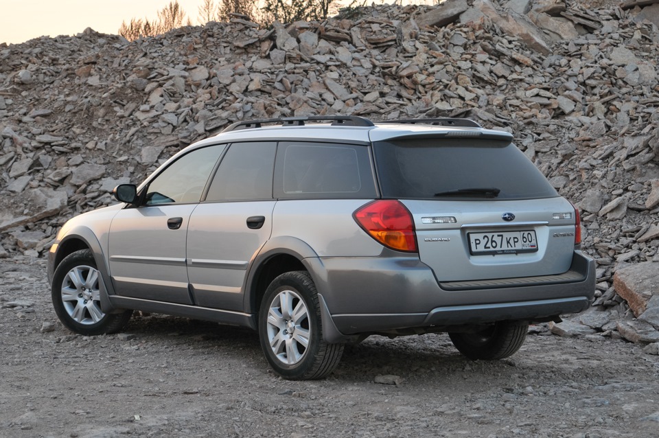 Первые нормальные фото. Поехали! — Subaru Outback (BP), 2,5 л, 2004 ...