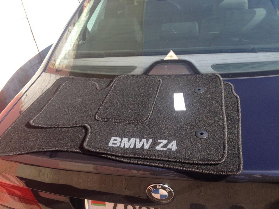 Новые летние коврики). — BMW Z4 (E85), 2,5 л, 2003 года | аксессуары ...