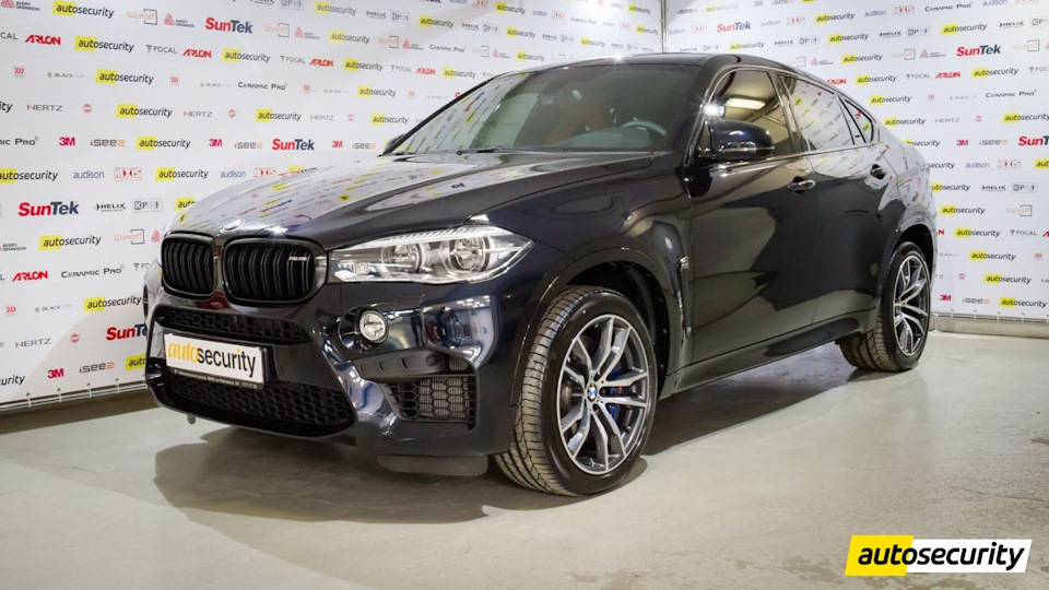 BMW X6M — комплексная защита кузова, салона и колесных дисков ...