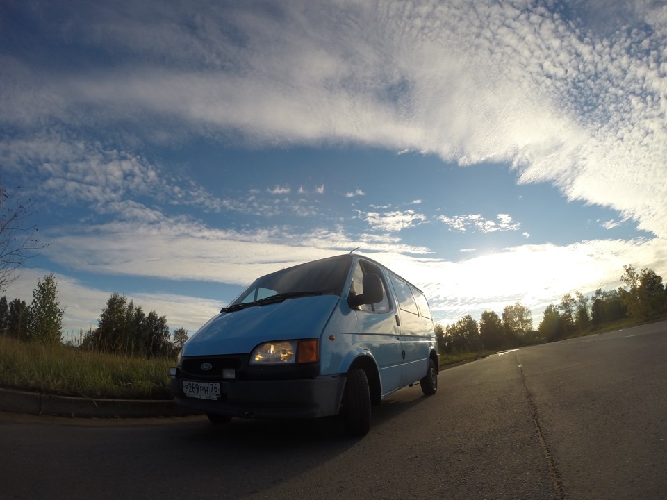 Немного фото с GoPro. — Ford Transit (5G), 2,5 л, 1995 года ...