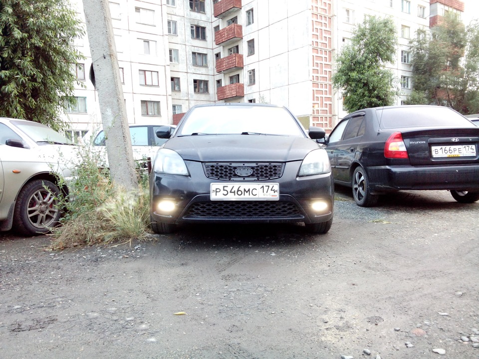 Установка ДХО по инструкции k60 — KIA Rio 5-door (2G), 1,4 л, 2009 года ...