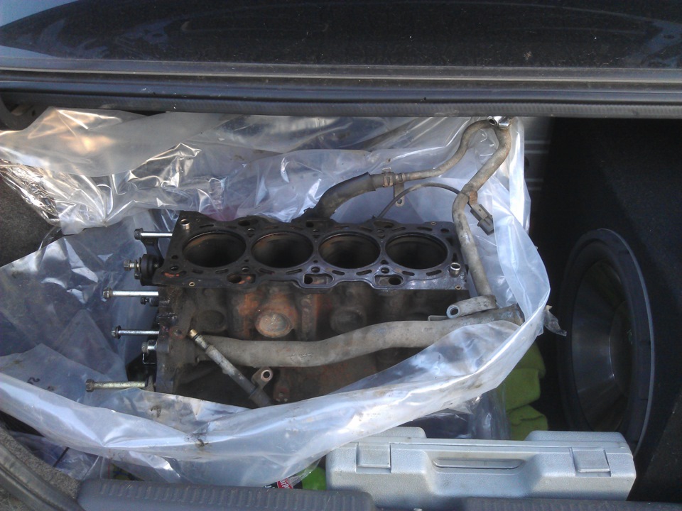 GSR — Запчасти часть 1. Блок цилиндров 4G93T — Mitsubishi Lancer IX, 1 ...