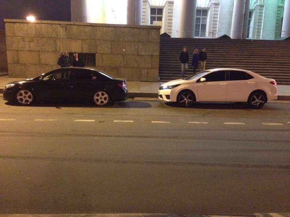 Corolla club spb )) — Toyota Corolla (160), 1,6 л, 2014 года ...