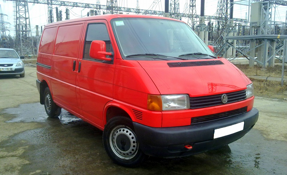 DeviL inside — Volkswagen Transporter T4, 1,9 л., 1998 года | прикол ...