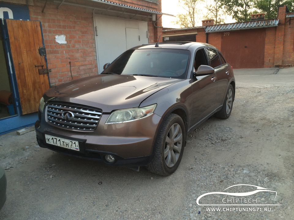 Infiniti FX35 — ChipTech | Чип-тюнинг в Туле на DRIVE2
