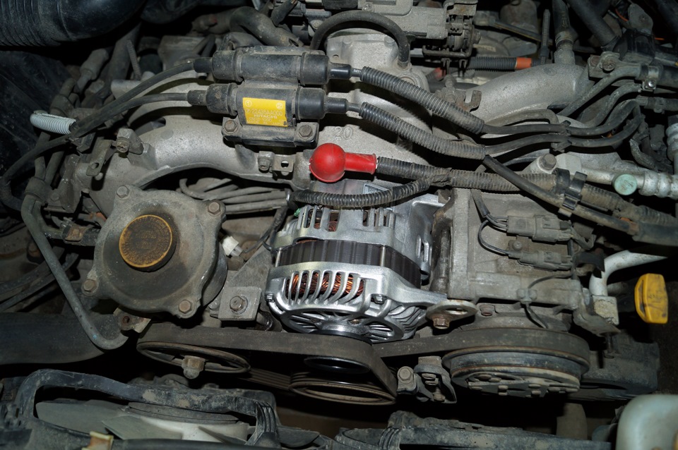 Гена на 110 ампер — Subaru Forester (SF), 1999 года | своими руками ...