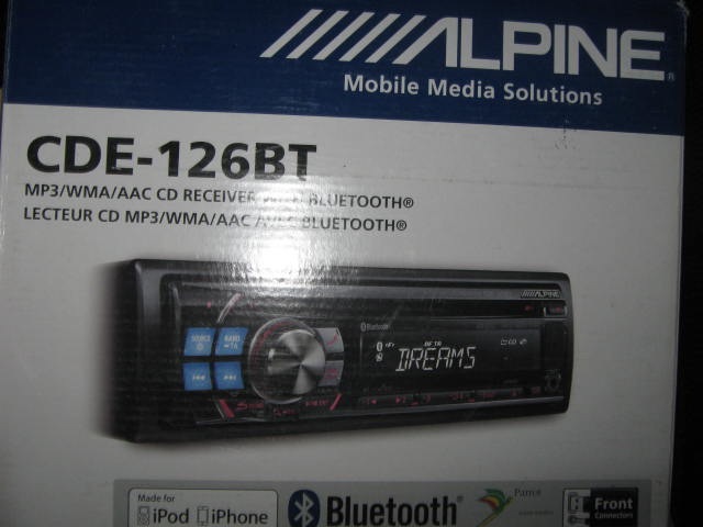Alpine cde-126BT — Lada 21104, 1,6 л, 2006 года | автозвук | DRIVE2