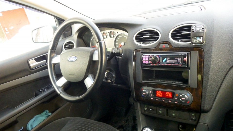Установка климата от рестайла — Ford Focus Hatchback II, 1,8 л, 2006 ...