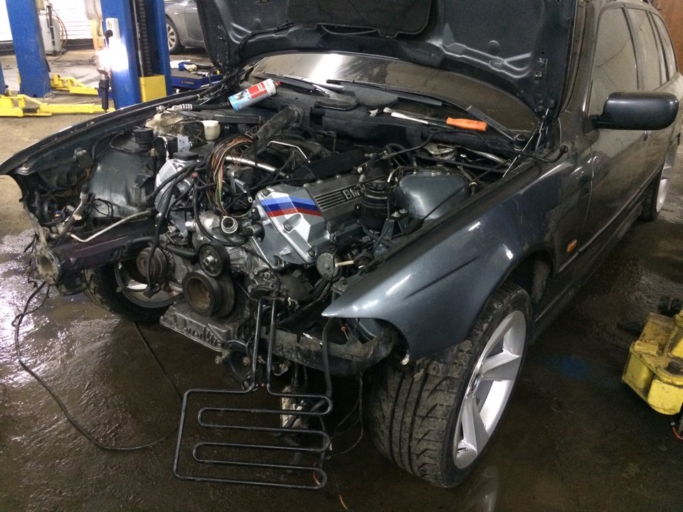 Козырь в рукаве… M62B46 — BMW 5 series Touring (E39), 4,6 л, 2000 года ...