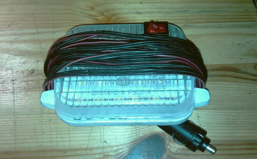 Светодиодная переноска 12V — Toyota Land Cruiser Prado 70-series, 3 л ...