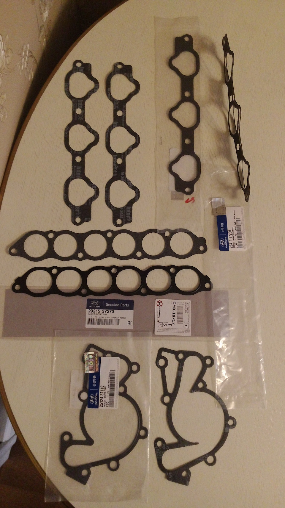 2921537270 Прокладка выпускного коллектора двигателя KIA HYUNDAI ...