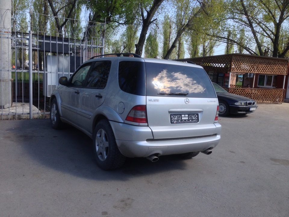 Такие дела)) — Mercedes-Benz ML 55 AMG (W163), 5,5 л, 2002 года ...