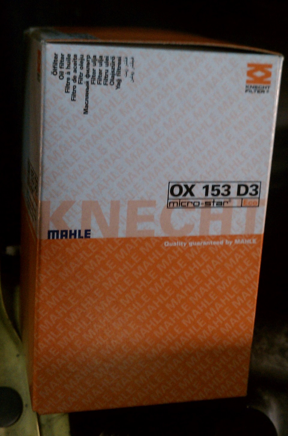 Заменил масло — Mercedes-Benz Vito (1G), 2,2 л, 2003 года | плановое ТО ...