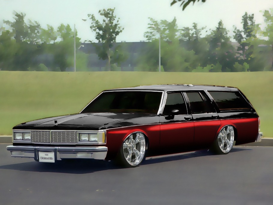 Окраска, рассматриваем варианты! — Oldsmobile Custom Cruiser (2G), 5,7 ...