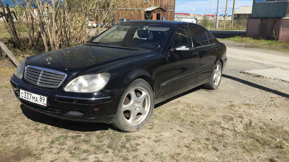 Mercedes-Benz S-Class (W220) 5.8 бензиновый 2000 | S600 v12 м137 е58 на ...