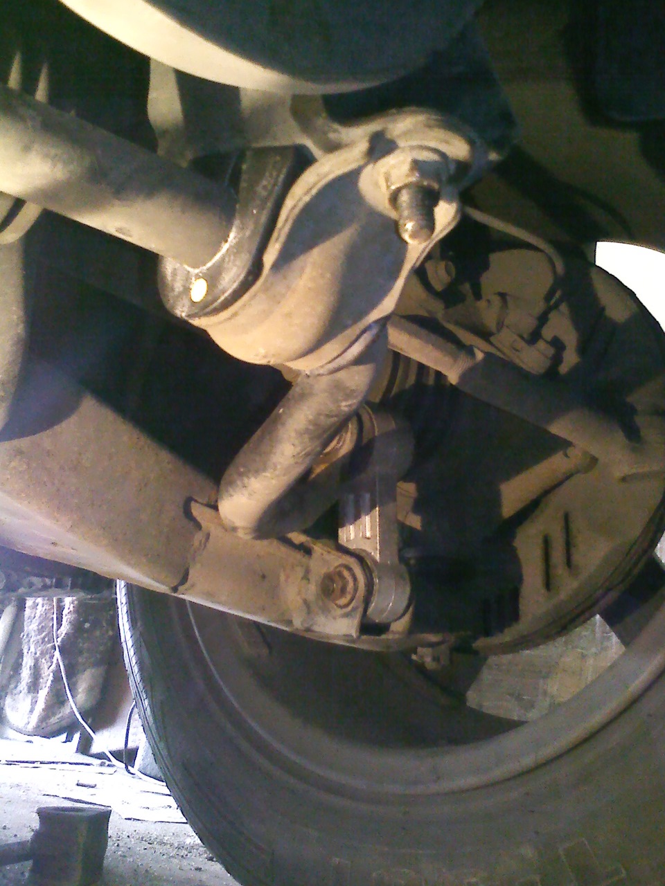 Замена стоек и втулок переднего стабилизатора и втулок заднего ...