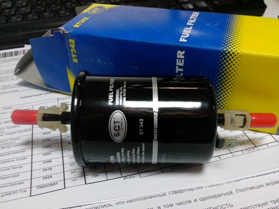 Дополнительный топливный фильтр — Mitsubishi Montero III (V60), 3,5 л ...